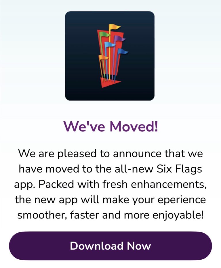 Six Flags Updates Official App - Theme Park Weekly